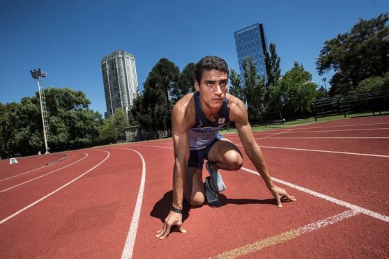 Franco Florio es el nuevo dueño del récord argentino de los 100 metros ...